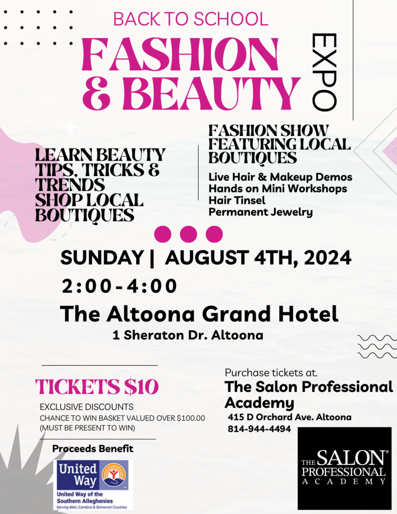 Back to School Fashion & Beauty Expo - TSPA Altoona